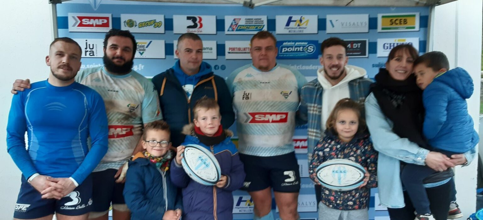 Ballons du match – FCSC Saint-Claude rugby